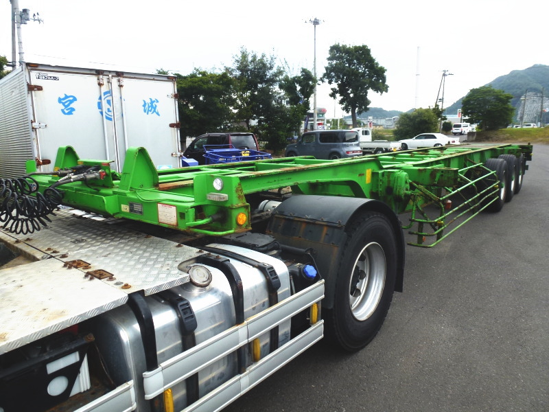 中古トラック販売 40F/20F兼用 3軸 海コントレーラー E522