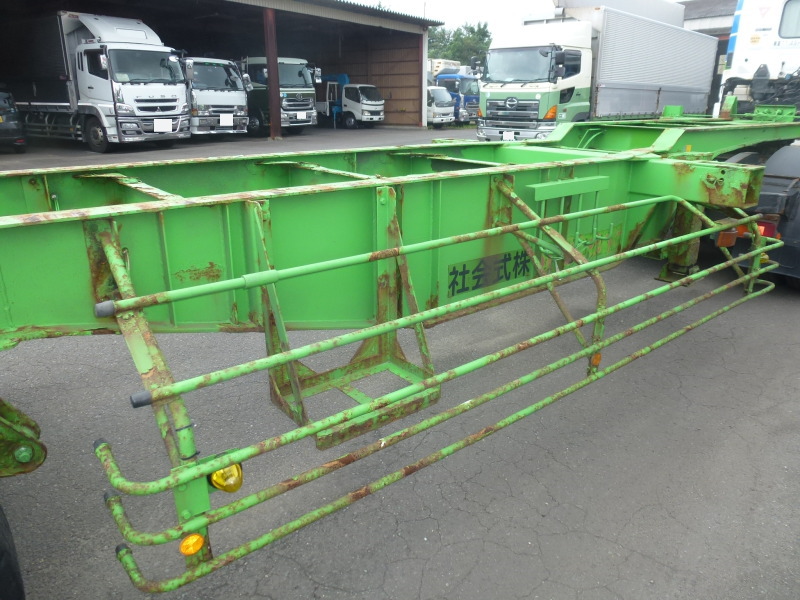 中古トラック販売 40F/20F兼用 3軸 海コントレーラー E522