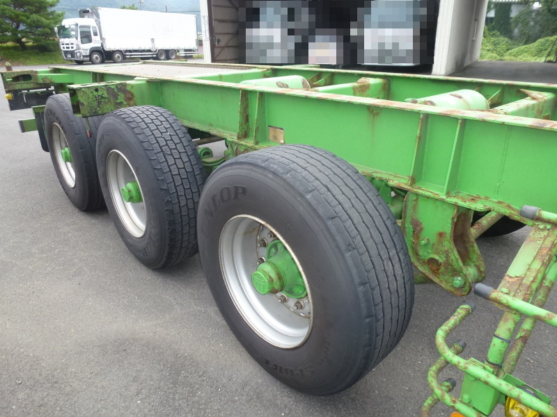 中古トラック販売 40F/20F兼用 3軸 海コントレーラー E522