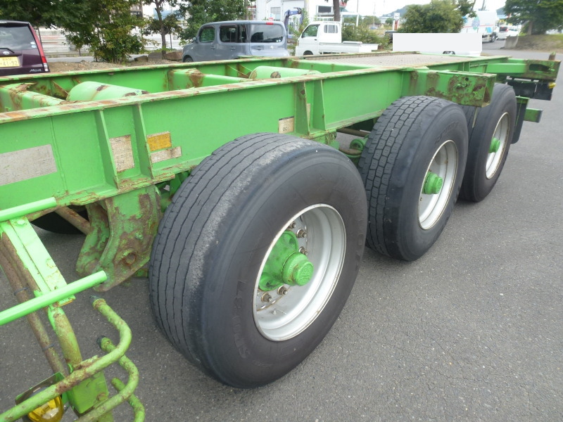 中古トラック販売 40F/20F兼用 3軸 海コントレーラー E522