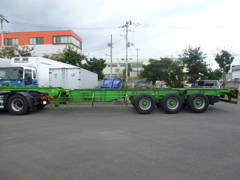 中古トラック販売 40F/20F兼用 3軸 海コントレーラー E522