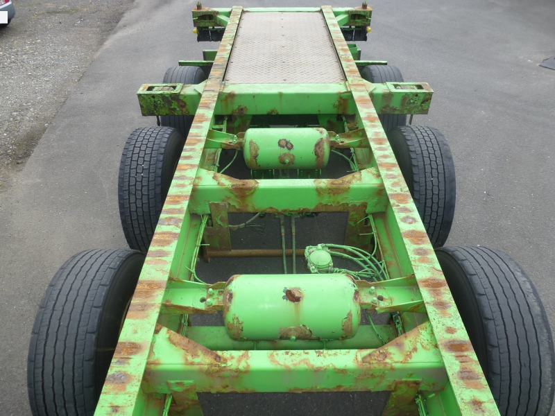 中古トラック販売 40F/20F兼用 3軸 海コントレーラー E522